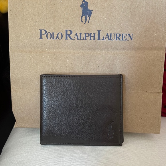Polo Ralph Lauren | Bags | Polo Ralph Lauren Mens Wallet Nwt In Brown ...